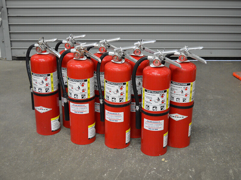 Fire Extinguishers | Kistler O'Brien Fire Protection